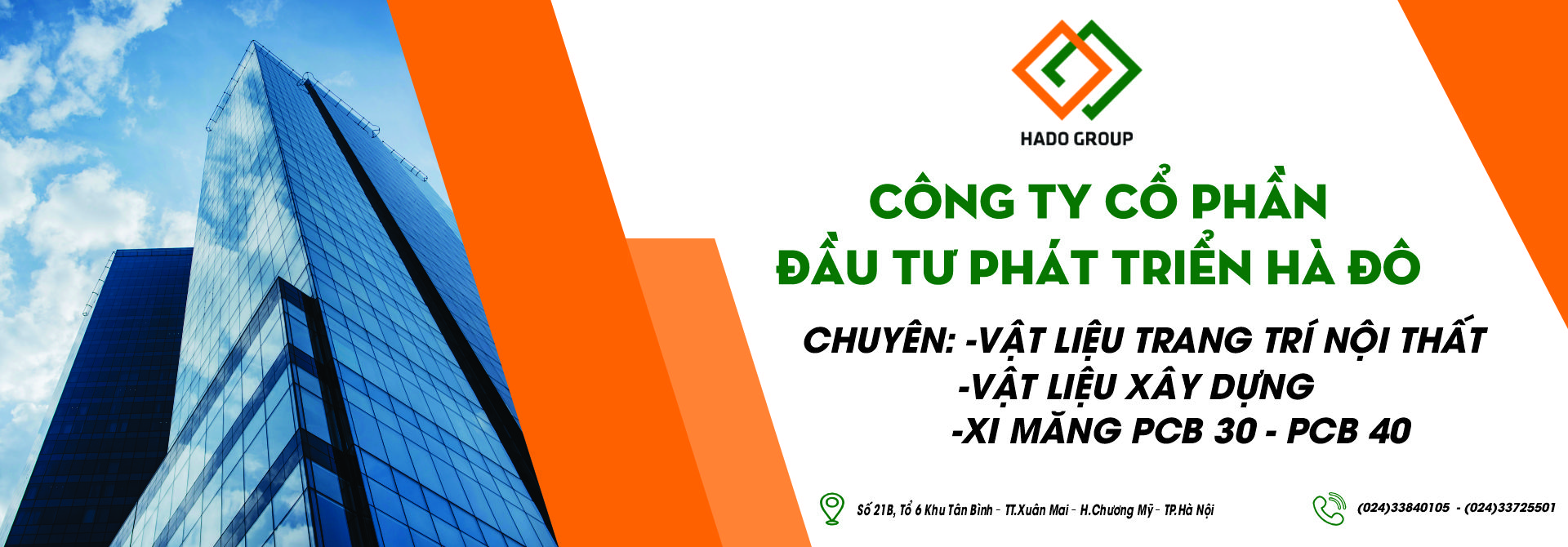 Trang chủ - Công ty CP Đầu tư Phát triển Hà Đô